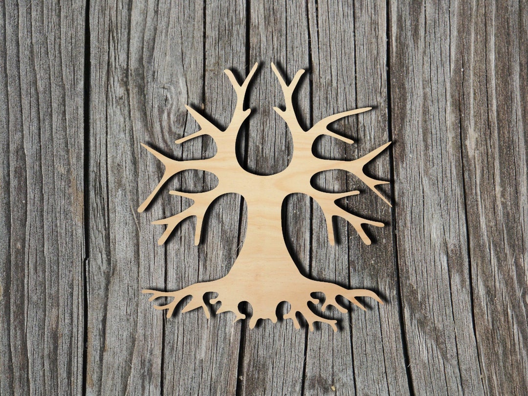 Tree of Life Shape - Laser Cut Unfinished Wood Cutout Shapes - Always ...