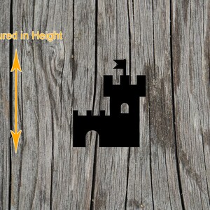 Castle Shape - Laser Cut Unfinished Wood Cutout Shapes - Always Check ...