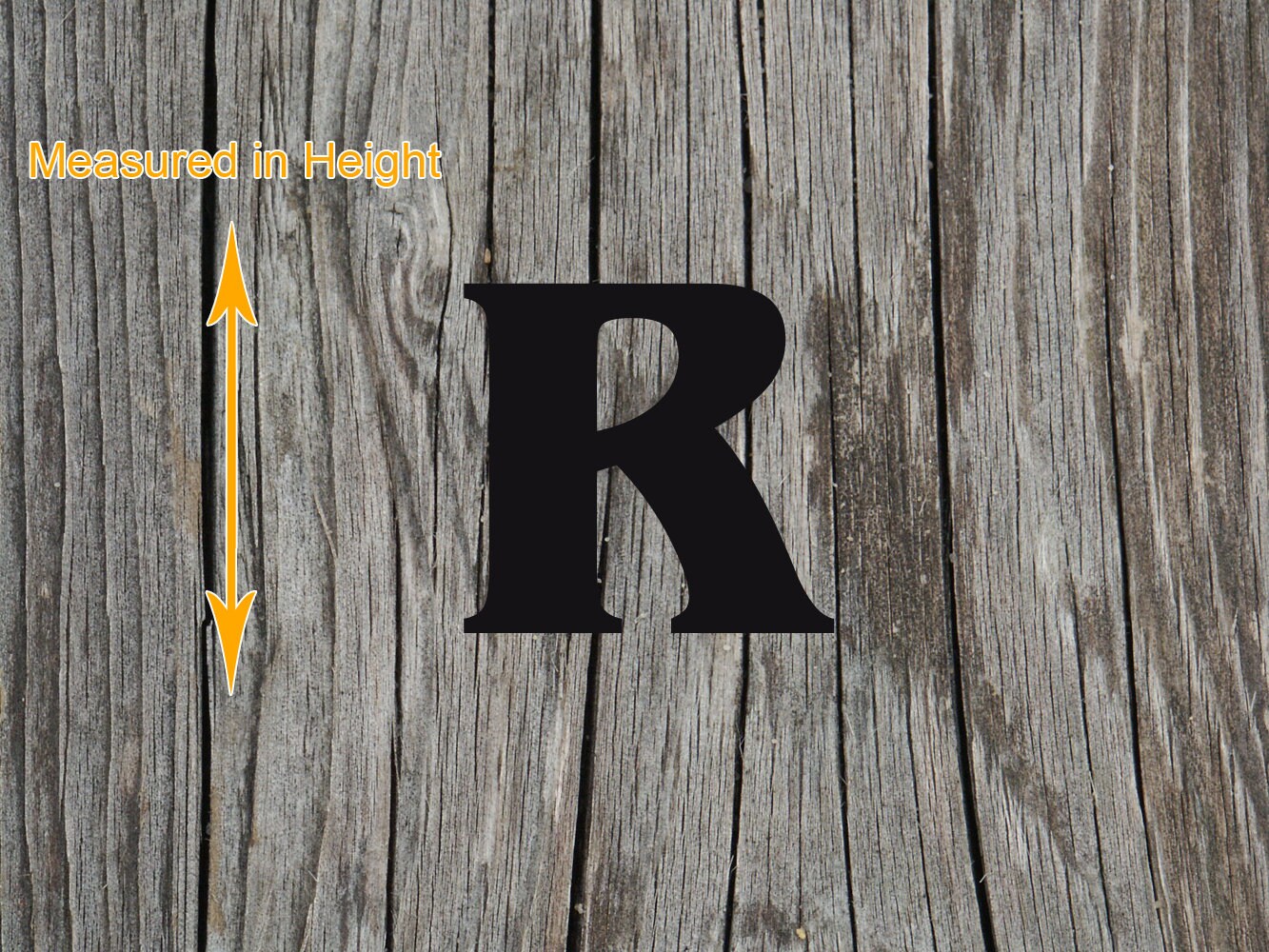 R - Upper Case - Letter - Type 2 - Laser Cut Unfinished Wood Cutout ...