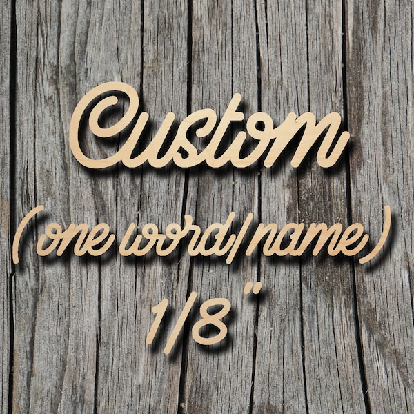 Laser Cut Wooden - Etsy