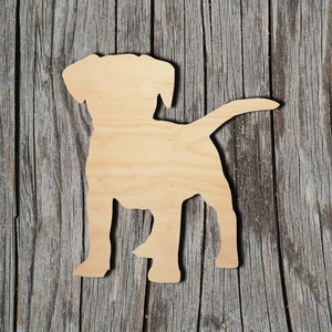 Dog - Laser Cut Unfinished Wood Cutout Shapes - Always Check Sizes and ...