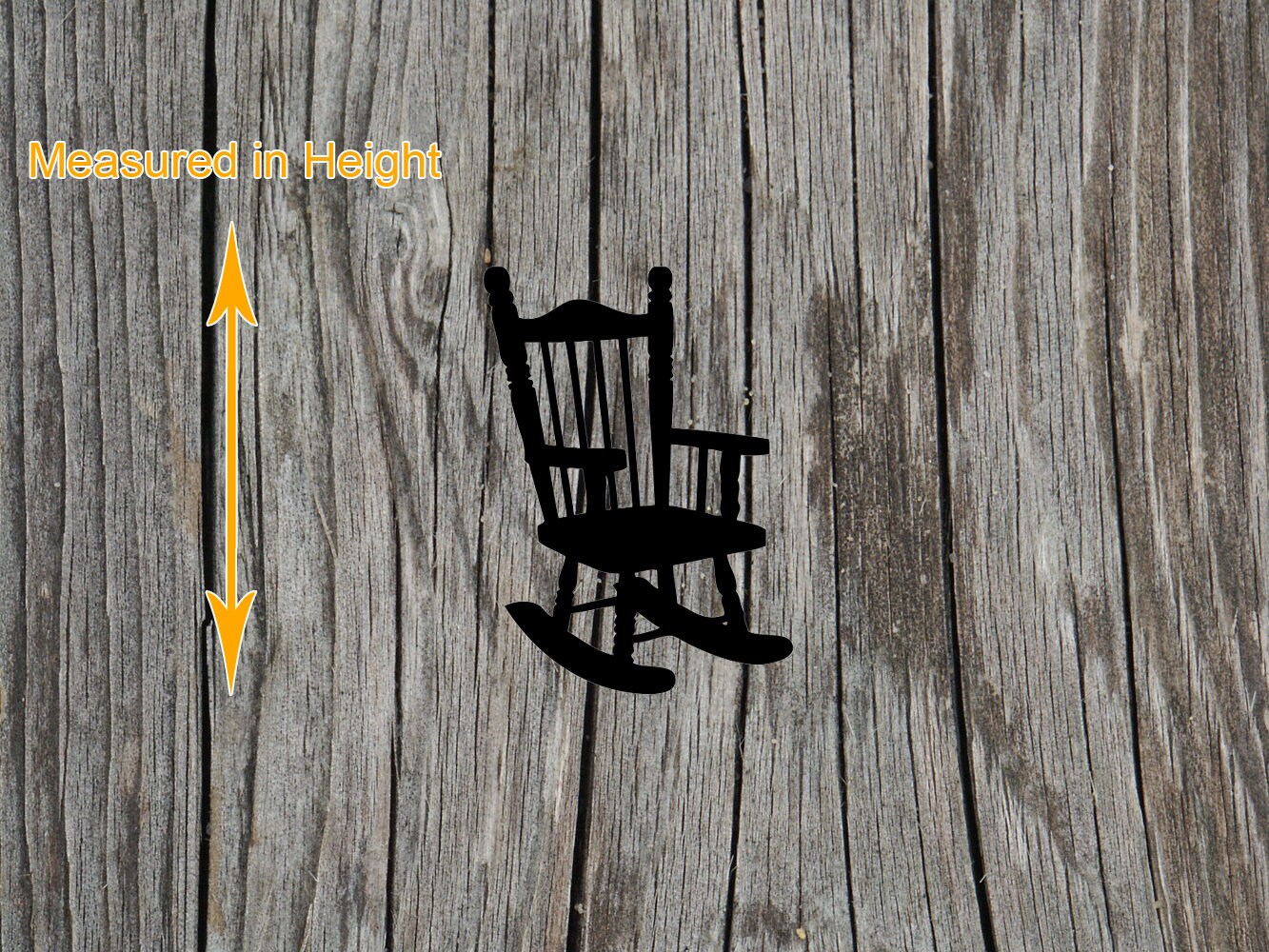 Rocking Chair Shape - Laser Cut Unfinished Wood Cutout Shapes - Always ...