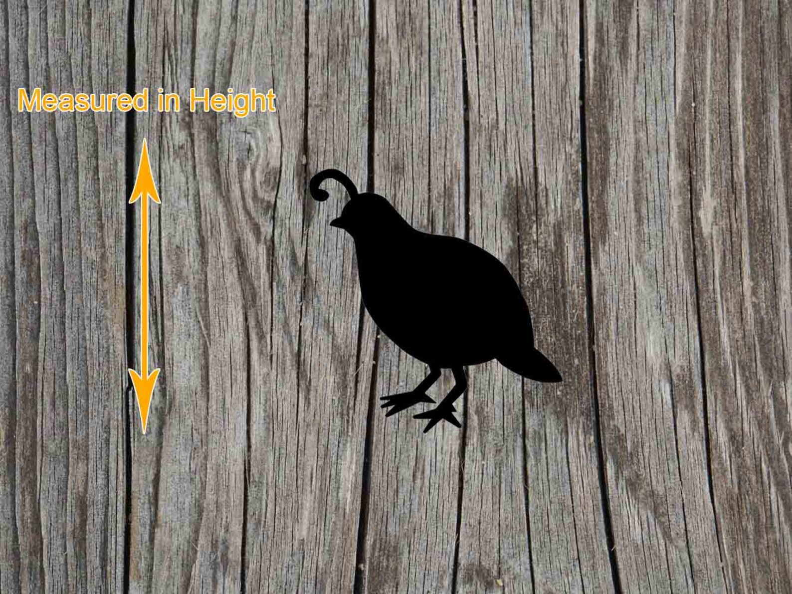 Quail Shape - Laser Cut Unfinished Wood Cutout Shapes - Always Check ...