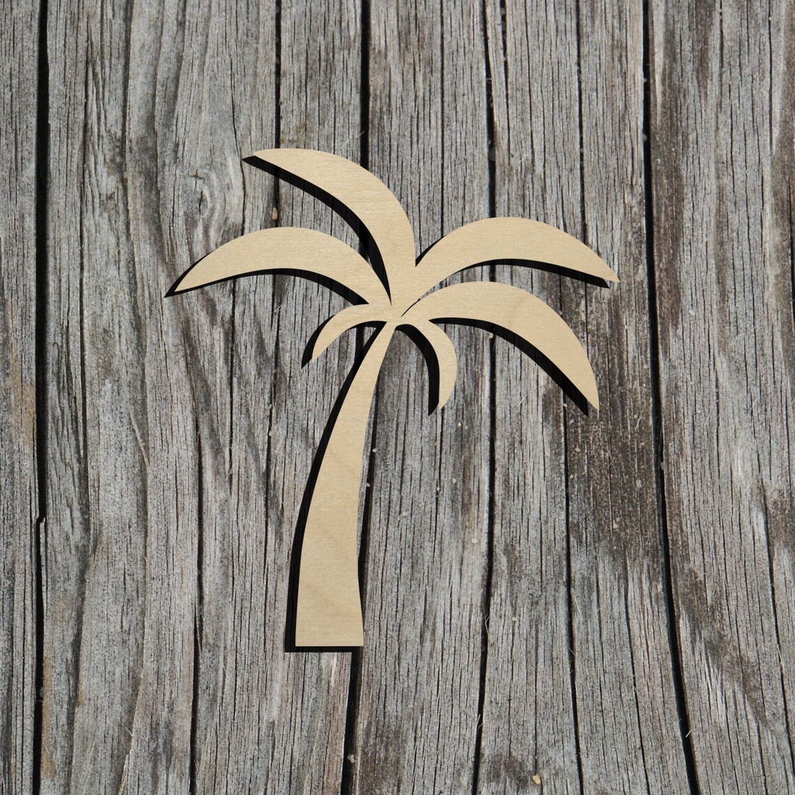 Palm Tree Shape Laser Cut Unfinished Wood Cutout Shapes - Etsy