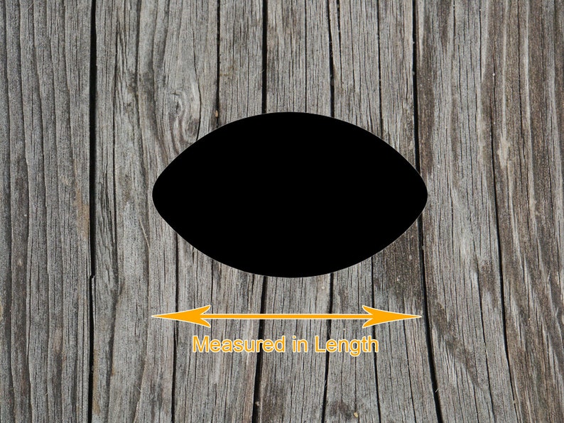 Football Shape Laser Cut Unfinished Wood Cutout Shapes - Etsy