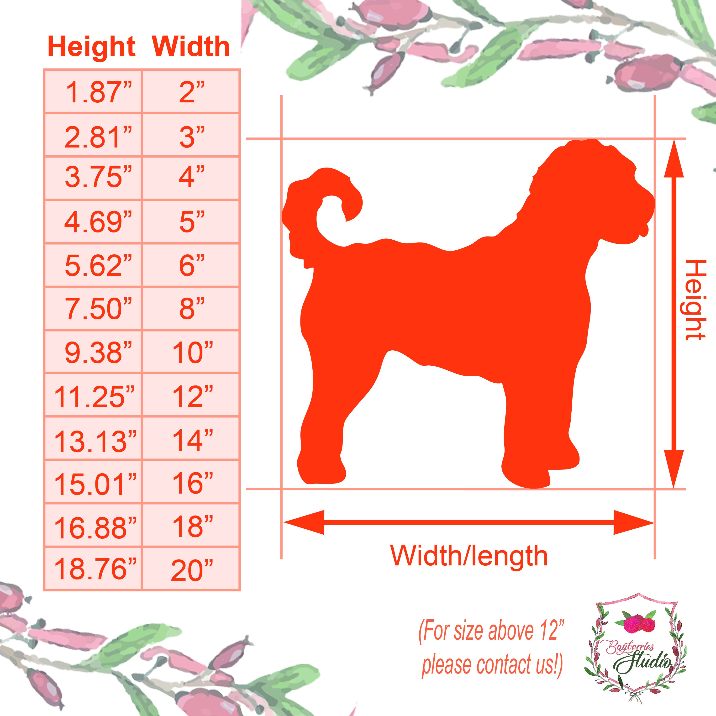 Dog - Laser Cut Unfinished Wood Cutout Shapes - Always Check Sizes and ...