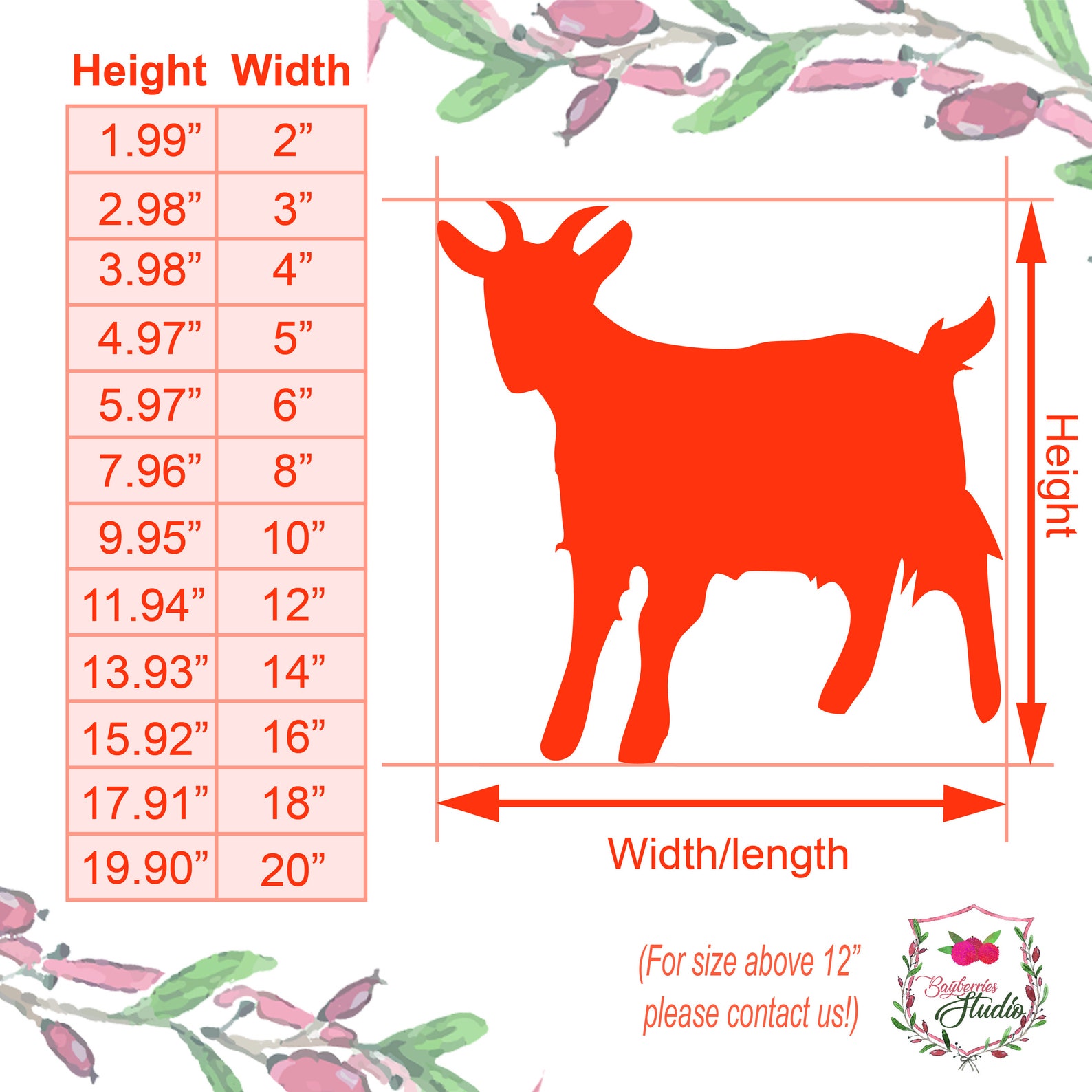 Goat Shape Laser Cut Unfinished Wood Cutout Shapes Always - Etsy