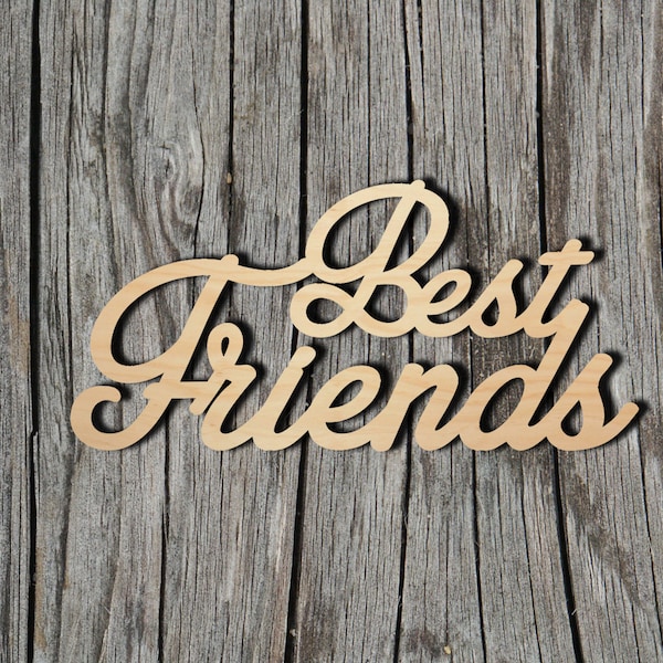 Friends Wood Sign - Etsy