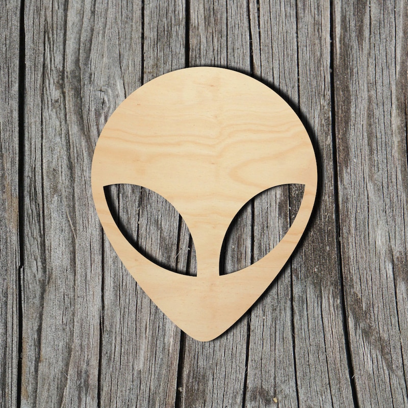 Wood Alien - Etsy