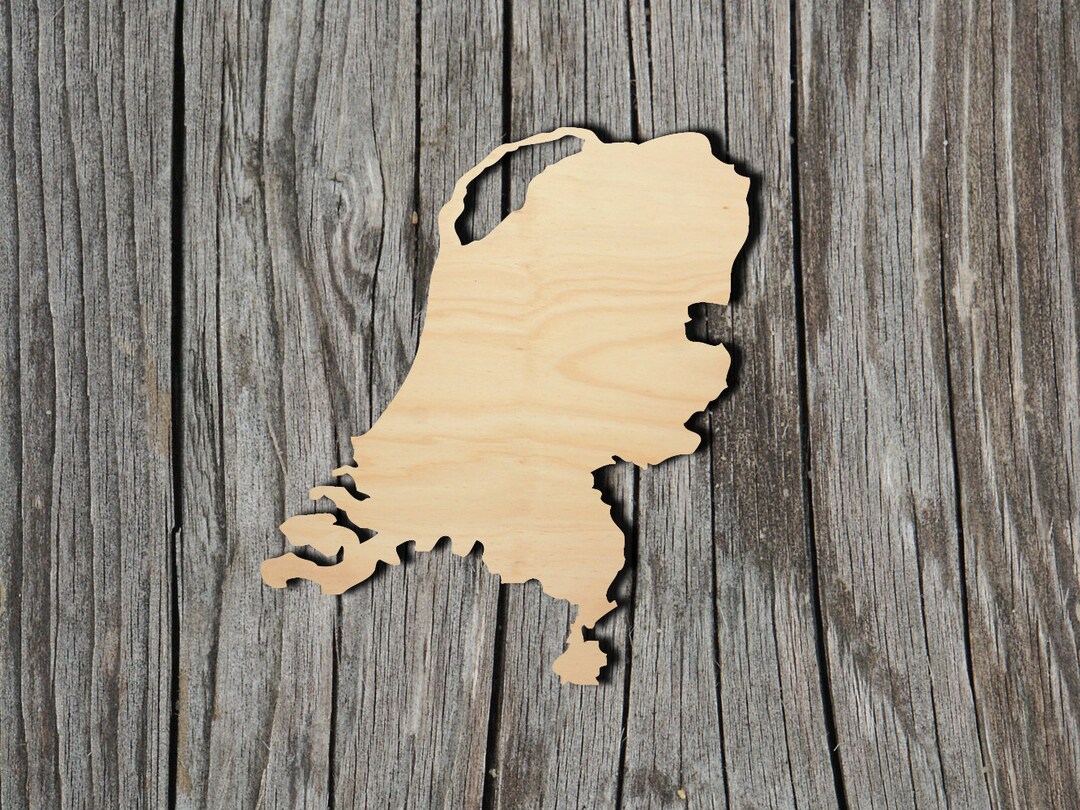The Netherlands - Laser Cut Unfinished Wood Cutout Shapes - Always ...