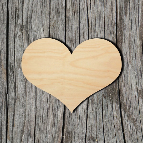 Wood Heart Decor - Etsy