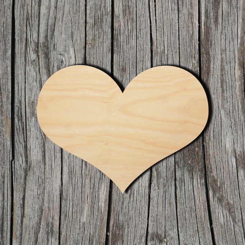 Wooden Hearts - Etsy