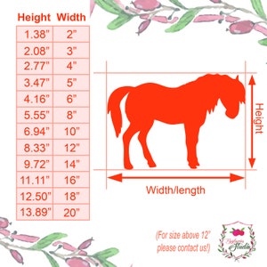 Pony Shape - Laser Cut Unfinished Wood Cutout Shapes - Always Check ...