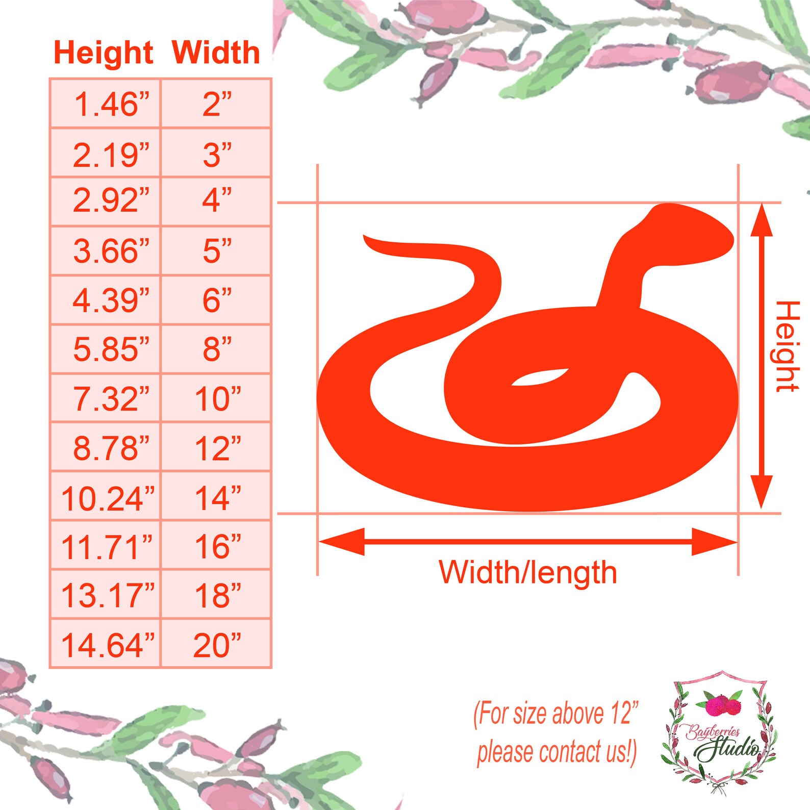 Snake Shape Laser Cut Unfinished Wood Cutout Shapes Always Check Sizes ...