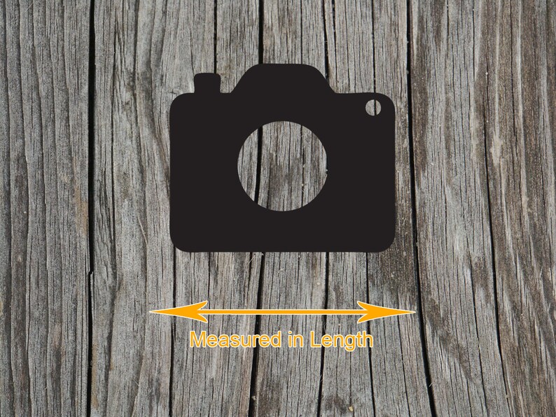 Camera - Laser Cut Unfinished Wood Cutout Shapes - Always Check Sizes ...