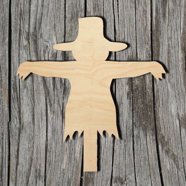 Wood Scarecrow - Etsy