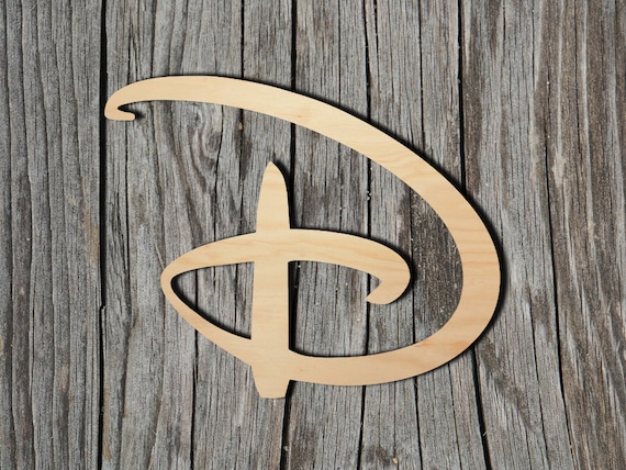 D Letter Disney Inspired Laser Cut Unfinished Wood - Etsy
