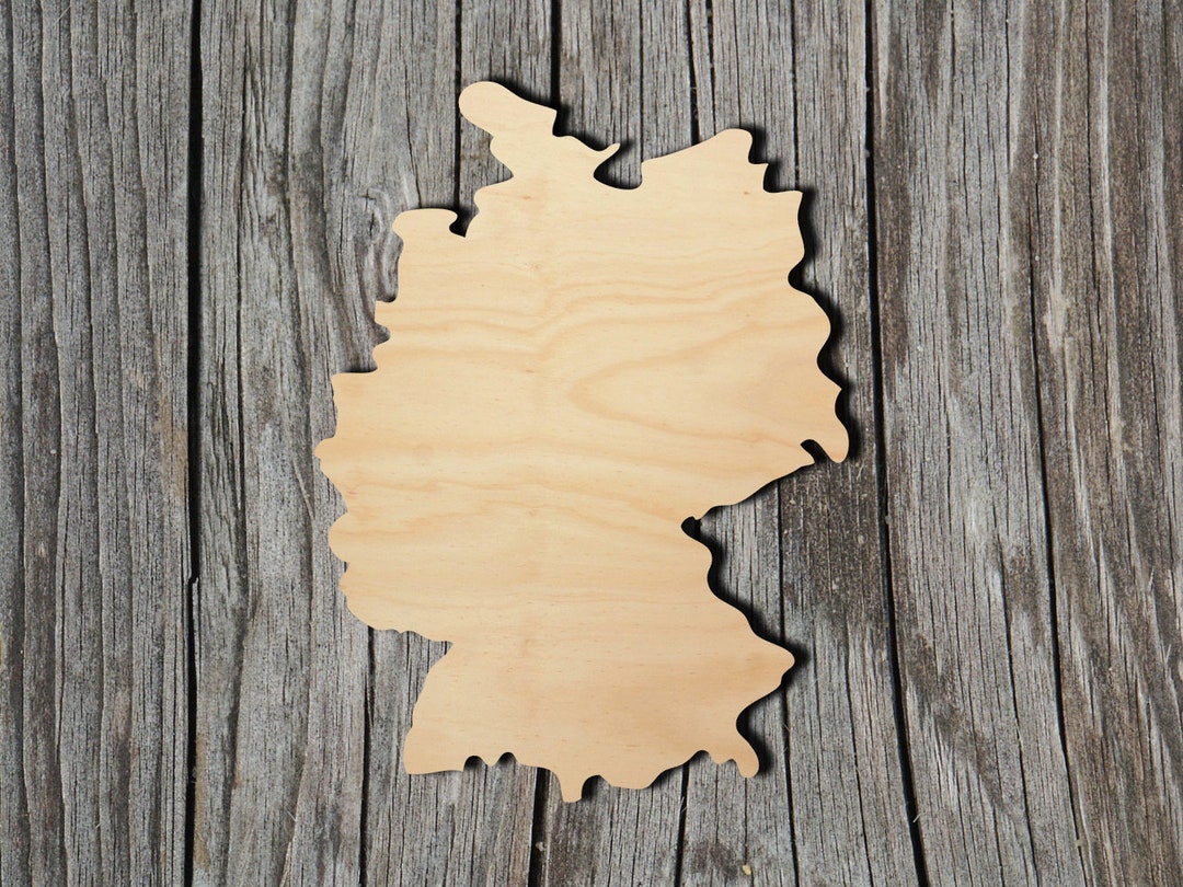 Germany - Laser Cut Unfinished Wood Cutout Shapes - Always Check Sizes ...