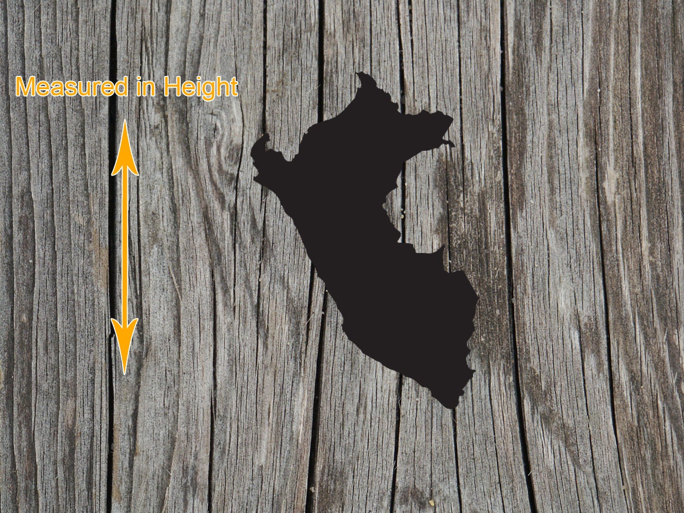 Peru - Laser Cut Unfinished Wood Cutout Shapes - Always Check Sizes and ...