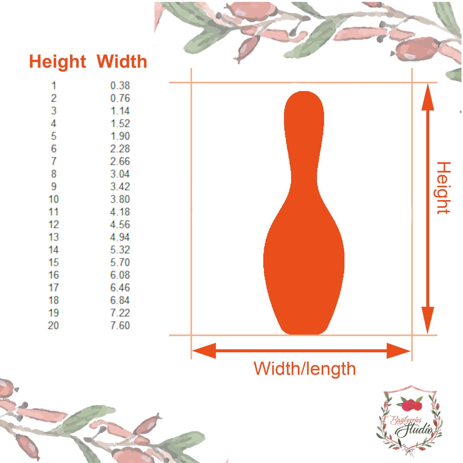 Bowling Pin Shape - Laser Cut Unfinished Wood Cutout Shapes - Always ...