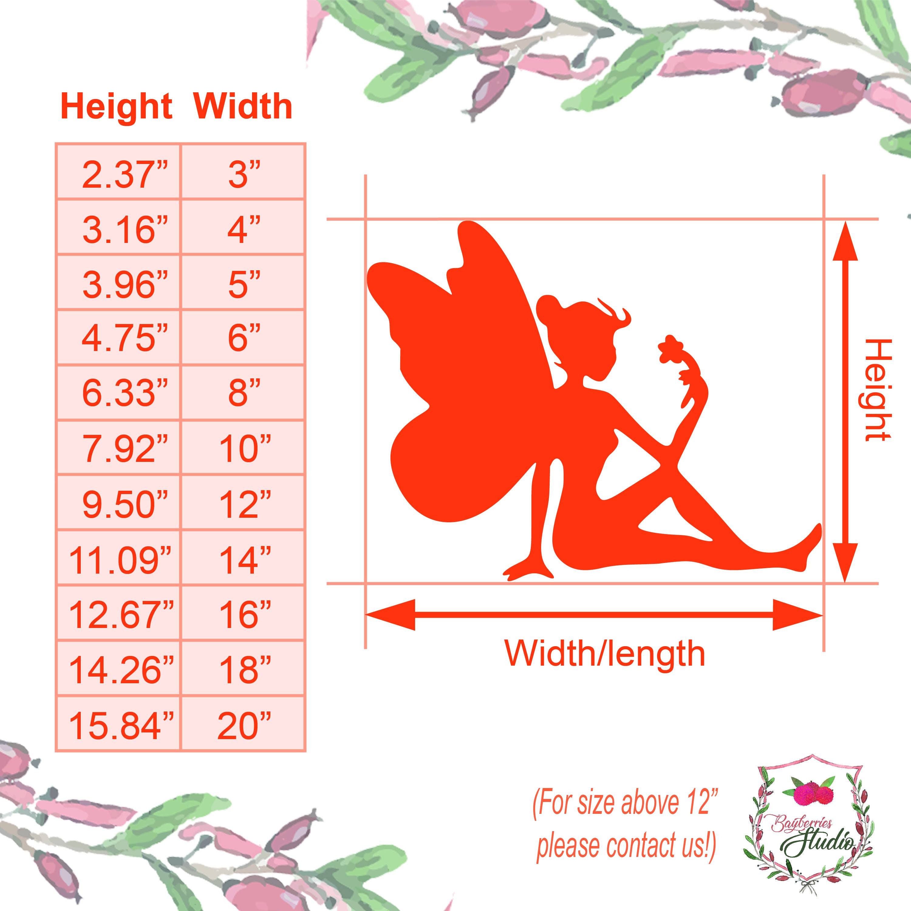 Fairy Shape Laser Cut Unfinished Wood Cutout Shapes Always - Etsy