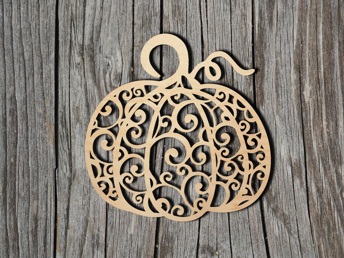 Pumpkin Laser Cut Unfinished Wood Cutout Shapes Always - Etsy