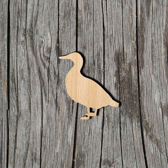 Duck Laser Cut Unfinished Wood Cutout Shapes Always Check | Etsy