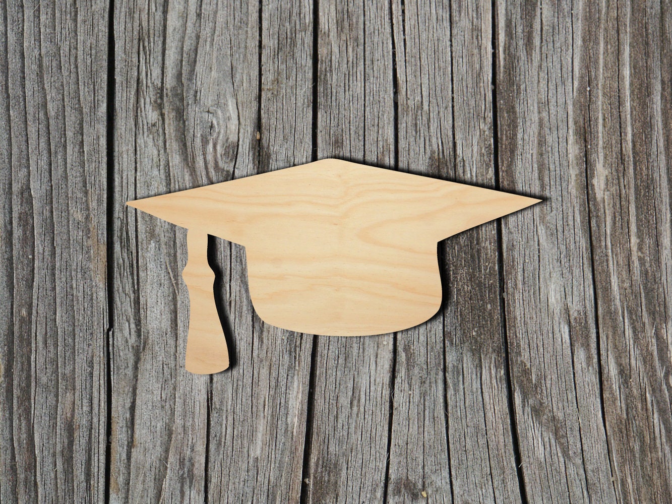 Graduation Hat - Laser Cut Unfinished Wood Cutout Shapes - Always Check ...