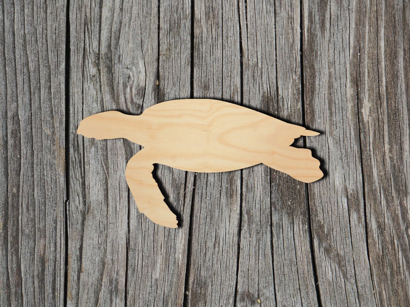 Turtle Laser Cut Unfinished Wood Cutout Shapes Always | Etsy