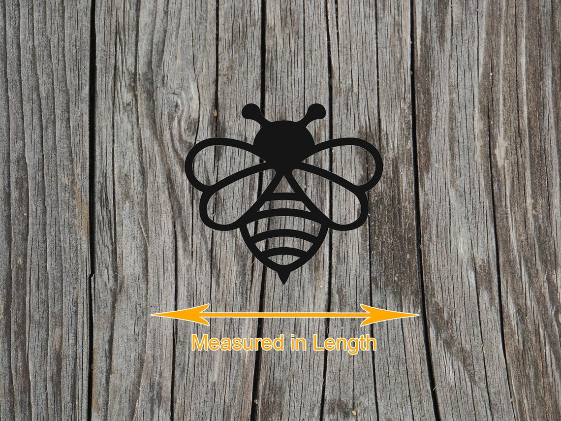 Bee Shape Multiple Sizes Laser Cut Unfinished Wood Cutout - Etsy