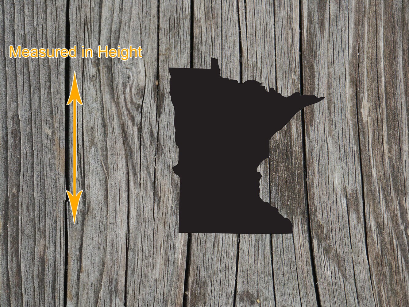 Minnesota State - Laser Cut Unfinished Wood Cutout Shapes - Always ...