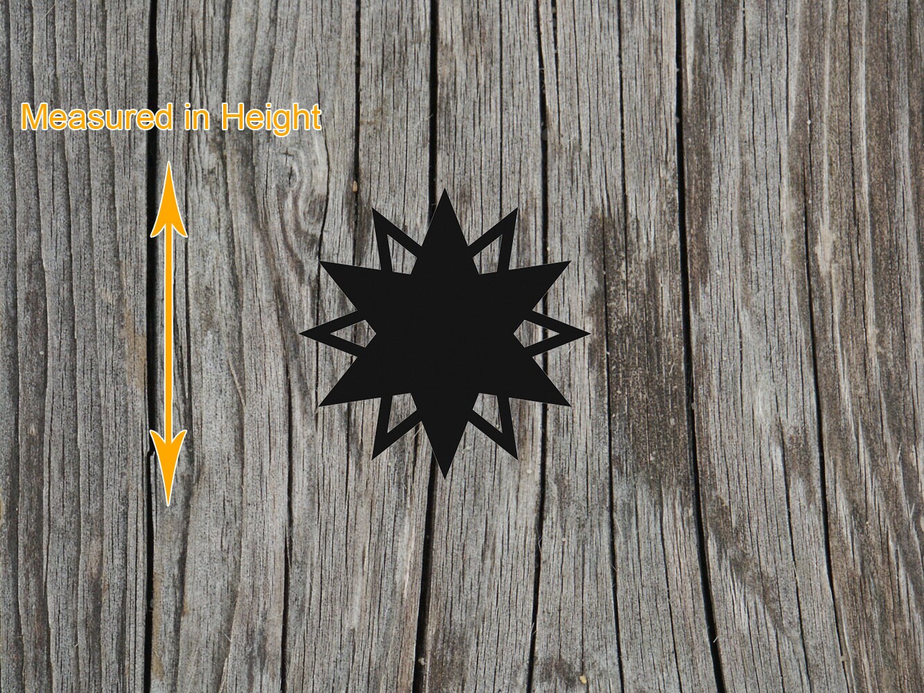 Star Shape - Laser Cut Unfinished Wood Cutout Shapes - Always Check ...