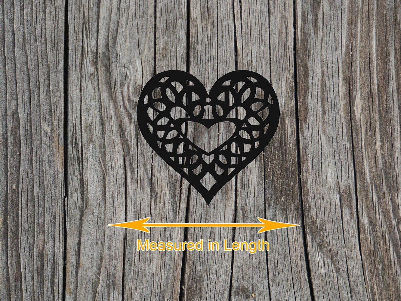 Heart Shape - Laser Cut Unfinished Wood Cutout Shapes - Always Check ...