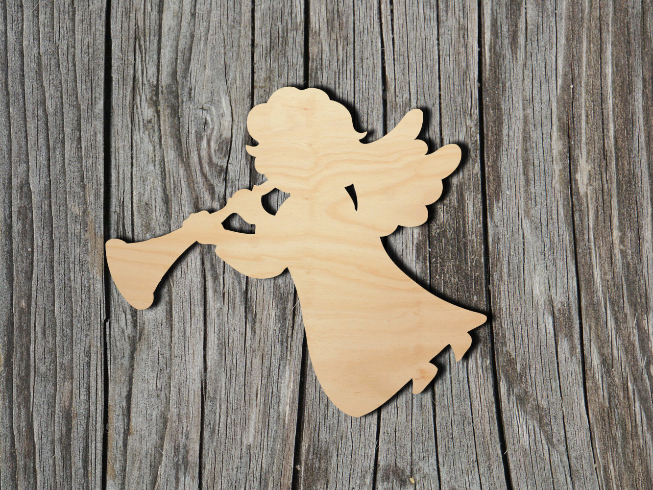 Angel Shape Laser Cut Unfinished Wood Cutout Shapes Always | Etsy