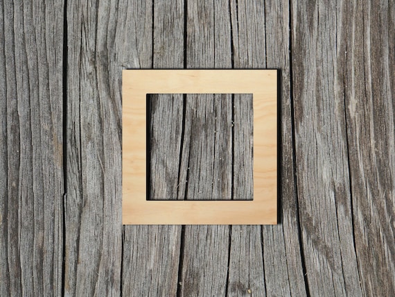 Square Controller Button Laser Cut Unfinished Wood Cutout - Etsy