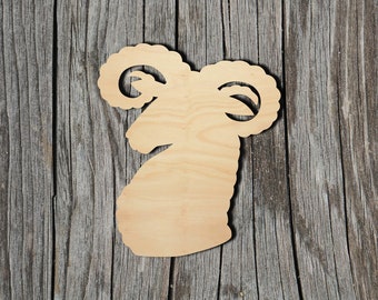 Goat Laser Cut Out Unfinished Wood Shape Craft Supply SHP9 - Etsy