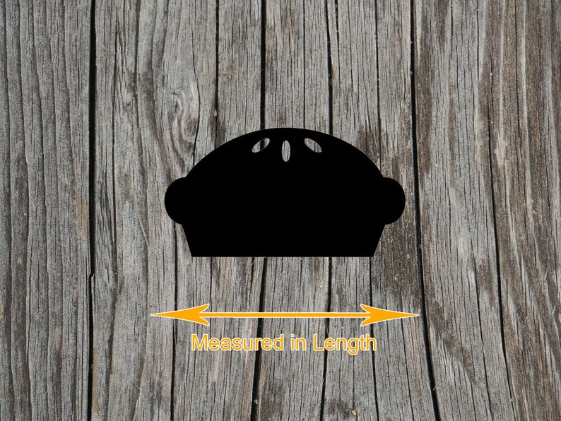 Pie - Food - Laser Cut Unfinished Wood Cutout Shapes - Always Check ...
