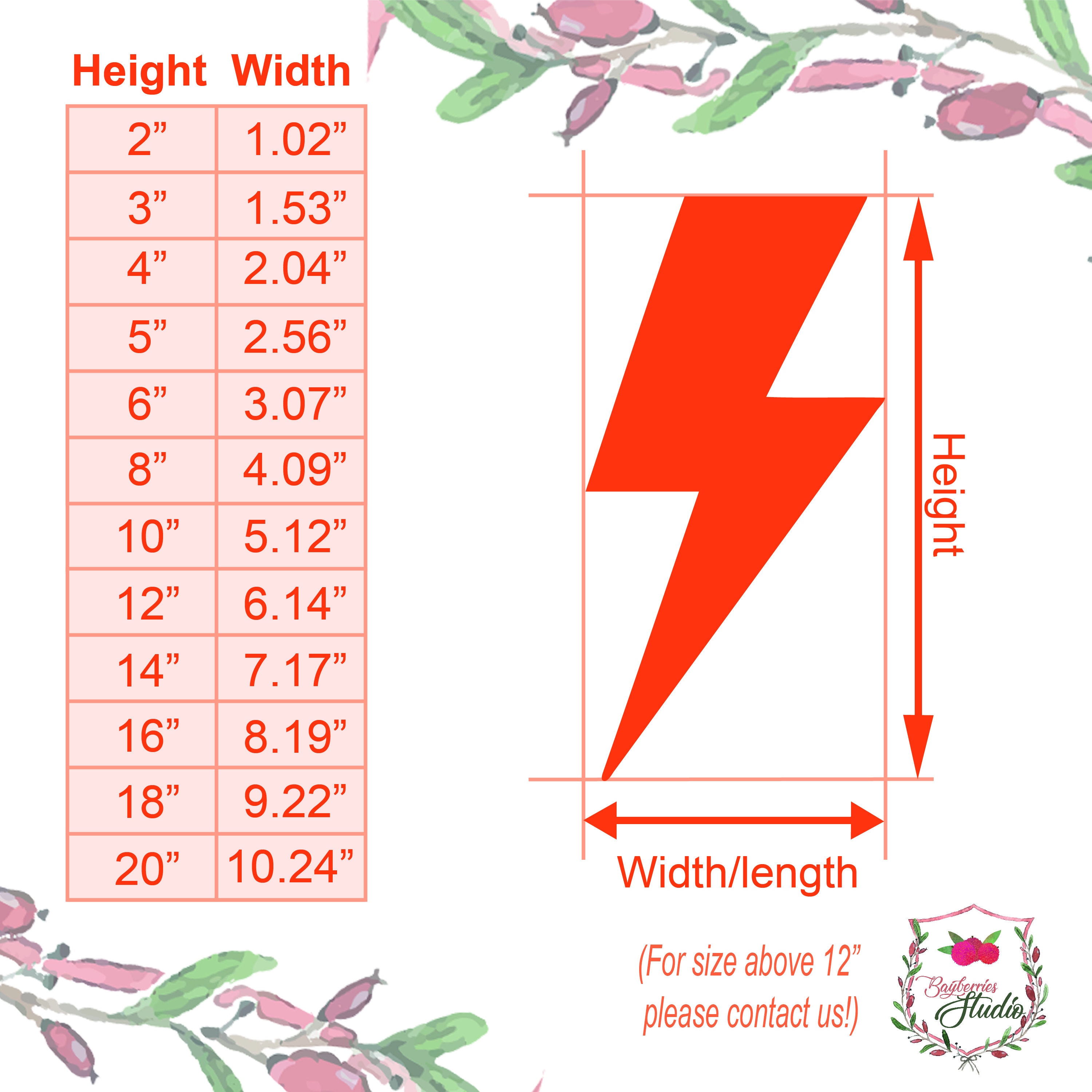Lightning Bolt Laser Cut Unfinished Wood Cutout Shapes | Etsy