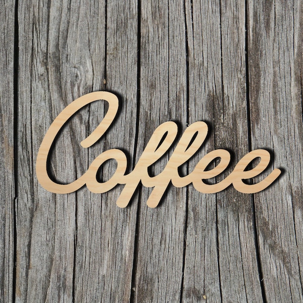 Coffee Wood Sign - Etsy
