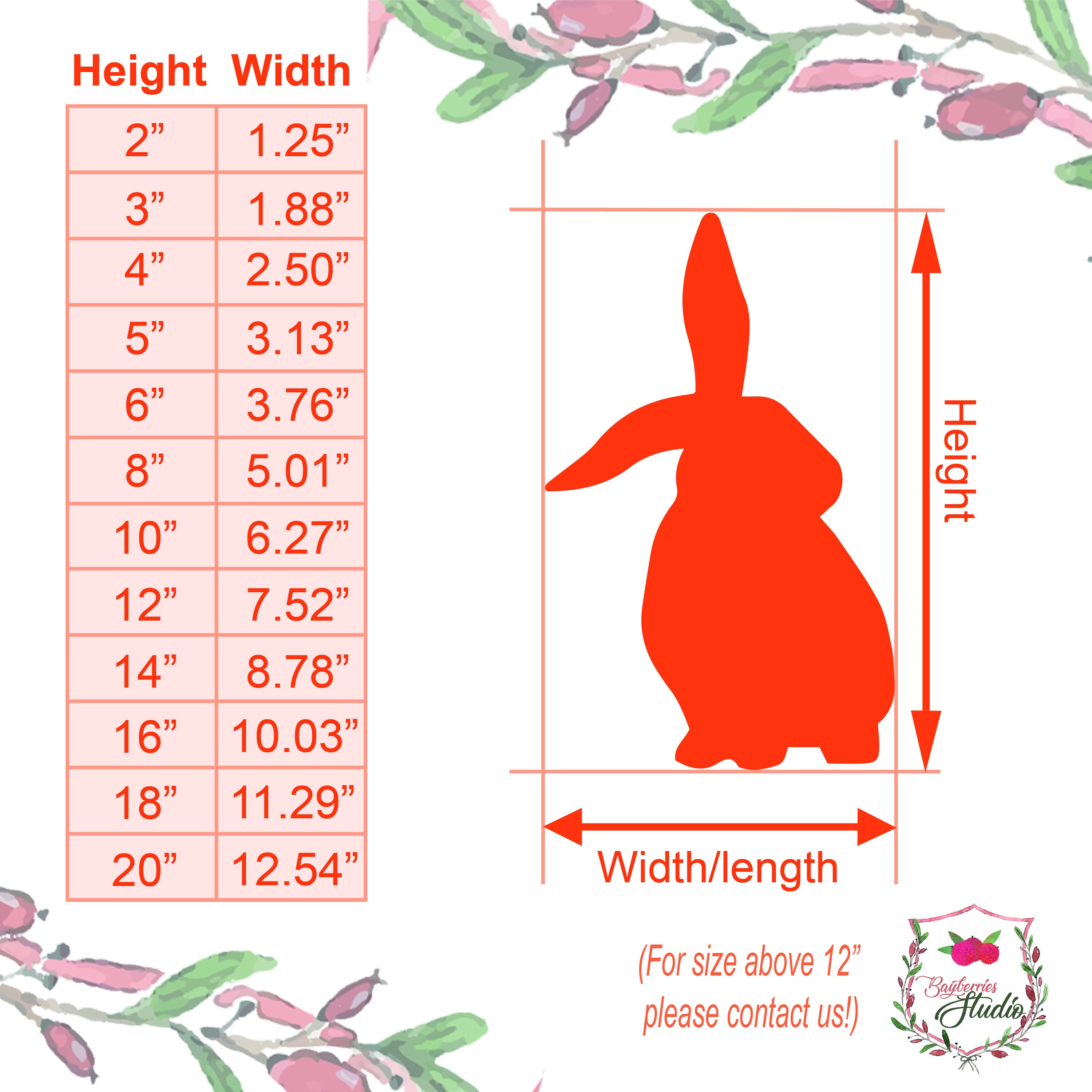 Bunny Shape Rabbit Shape Laser Cut Unfinished Wood Cutout - Etsy