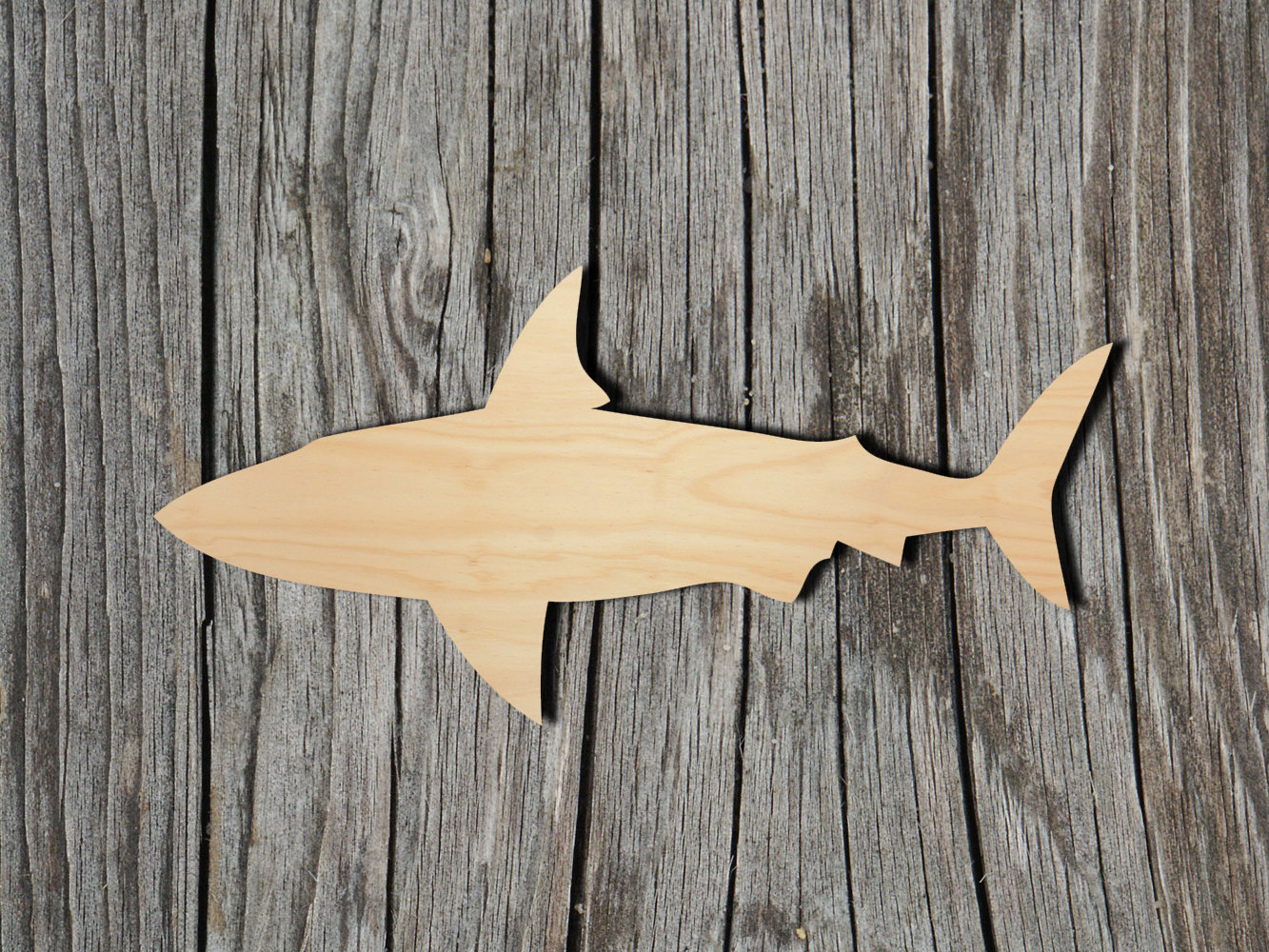 Shark Laser Cut Unfinished Wood Cutout Shapes Always Check - Etsy