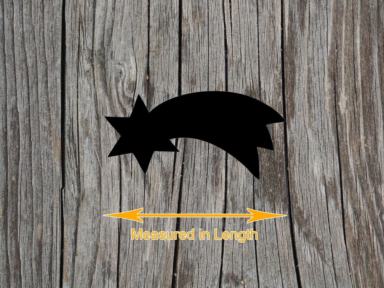 Shooting Star Laser Cut Unfinished Wood Cutout Shapes | Etsy