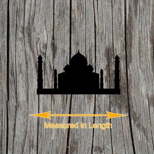 Taj Mahal Shape - Laser Cut Unfinished Wood Cutout Shapes - Always ...