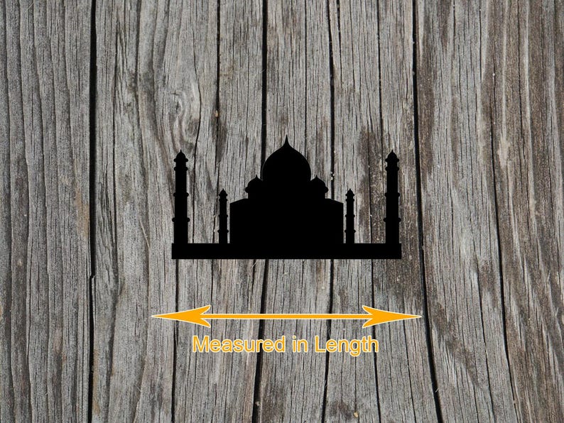 Taj Mahal Shape - Laser Cut Unfinished Wood Cutout Shapes - Always ...