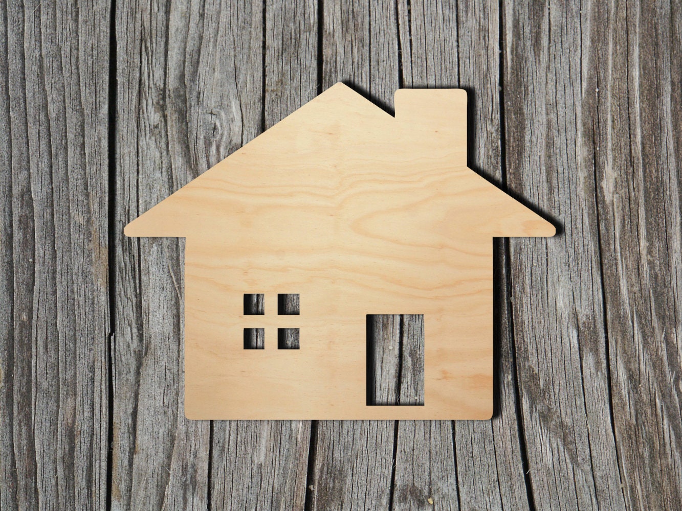 House Laser Cut Unfinished Wood Cutout Shapes Always Check - Etsy