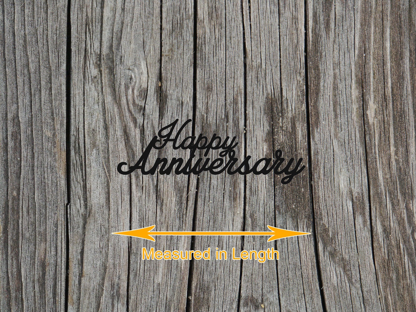 Happy Anniversary Wood Sign Multiple Sizes Laser Cut - Etsy
