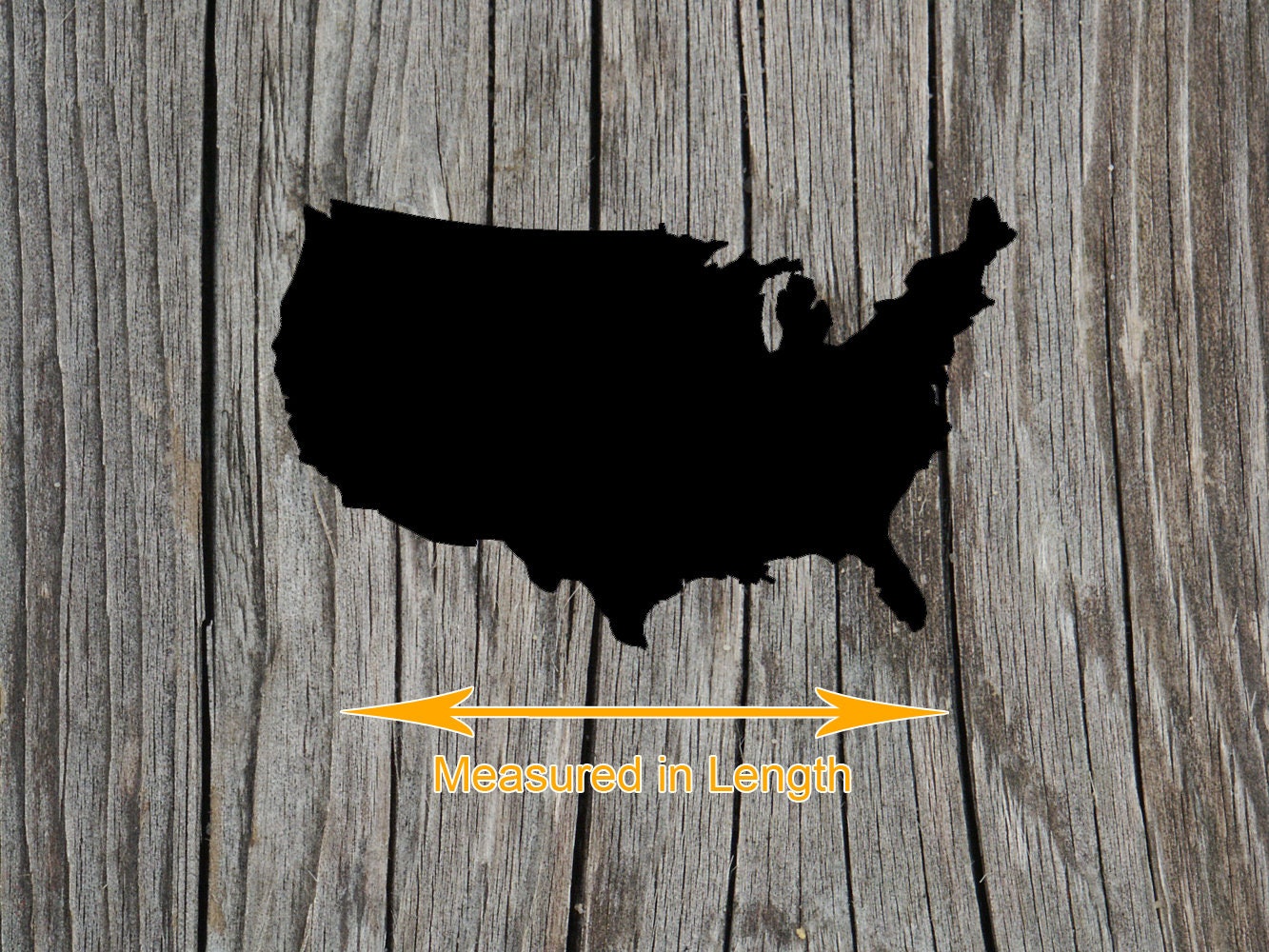 America - USA - Laser Cut Unfinished Wood Cutout Shapes - Always Check ...