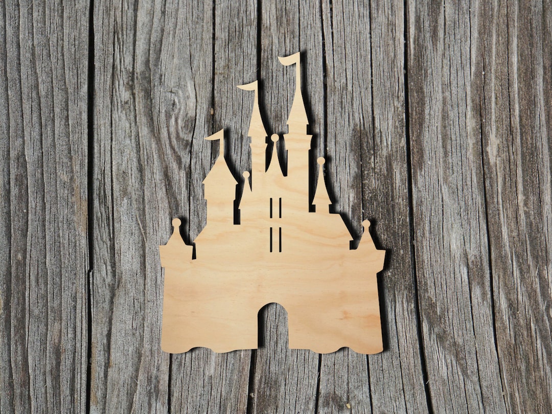 Castle Shape - Laser Cut Unfinished Wood Cutout Shapes - Always Check ...