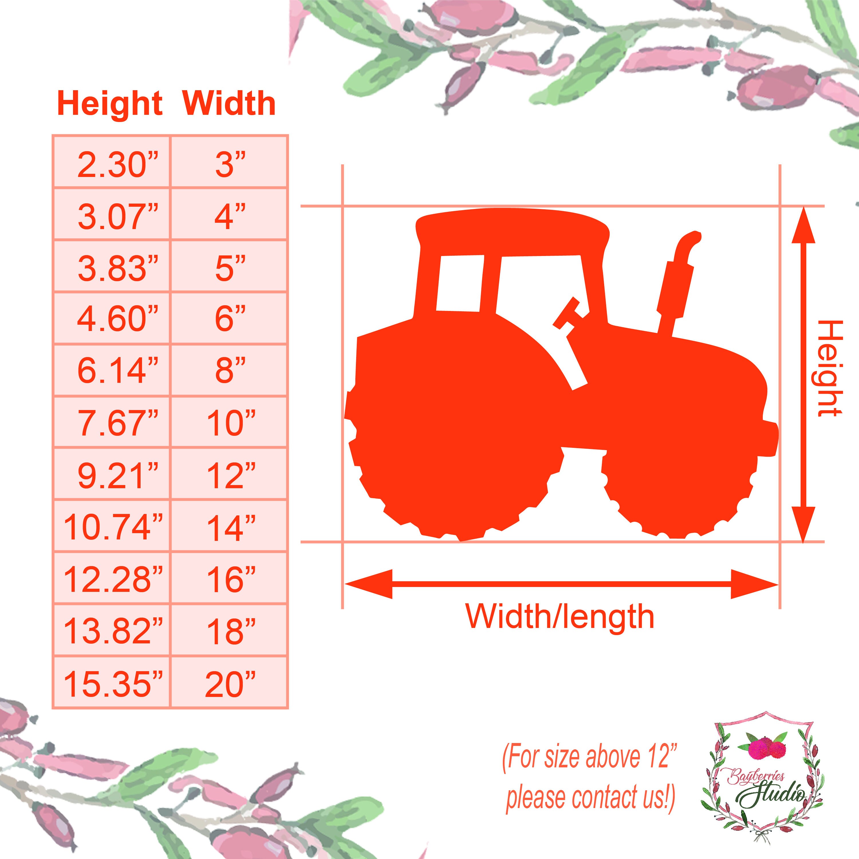 Tractor Laser Cut Unfinished Wood Cutout Shapes Always - Etsy