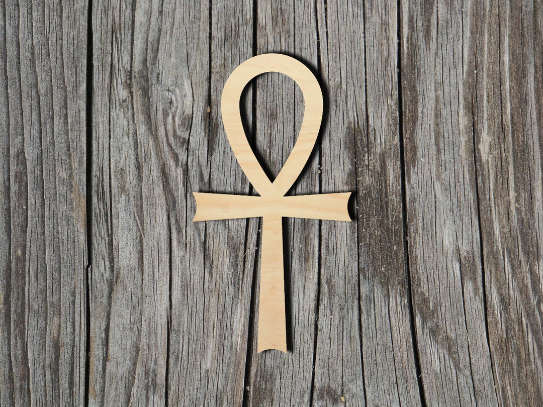 Ankh Symbol - Laser Cut Unfinished Wood Cutout Shapes - Always Check ...